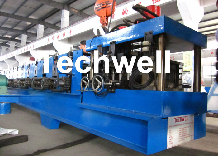 17 Main Rollers Cold / Hot Roll Forming Machine For Thickness 1.5 - 3 ...