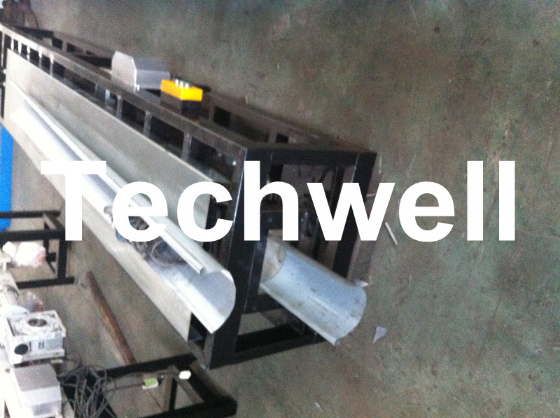 0.3mm Portable Seamless Gutter Machine, Half Round Gutter Machine For ...